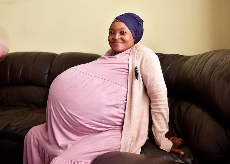 ANAPIX: 37 year old Gosiame Thamara Sithole she is pregnant with ...