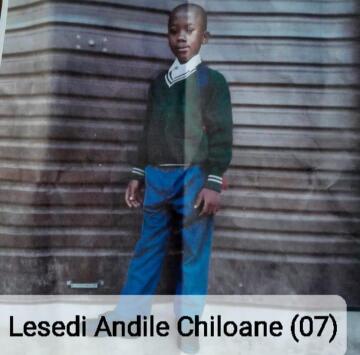 Help police find missing Lesedi who vanished from his home in ...